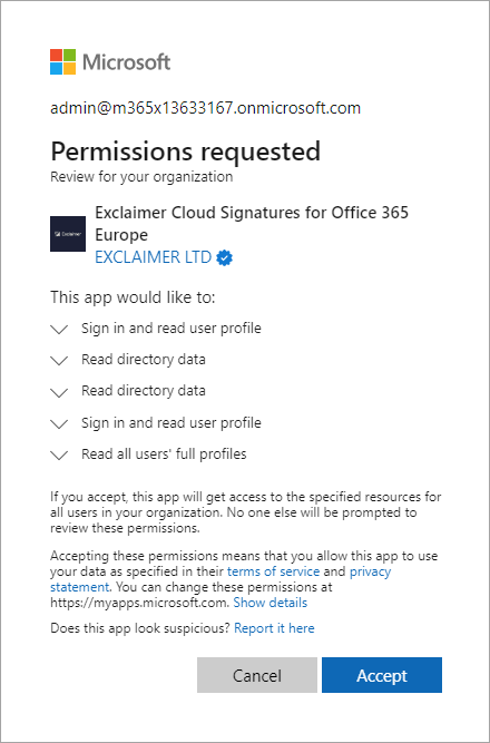 Onboarding Exclaimer for Server-Side (Microsoft 365) – Exclaimer Knowledge Base